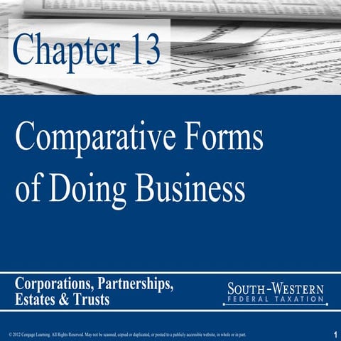 Chapter 13 presentation | PPT | Business Accounting & Finance | Business