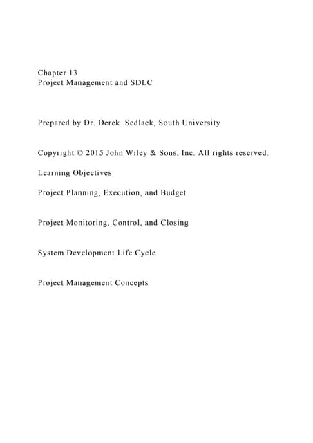 Overview of a Project Book of Work | PPT