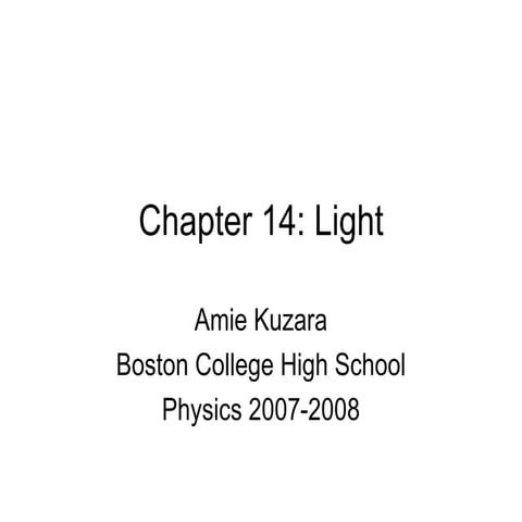 Light | PPT