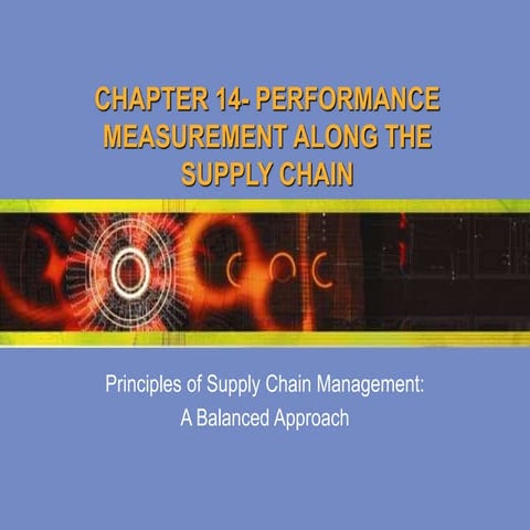 Performance Measurement Supply Chain Management | PPT