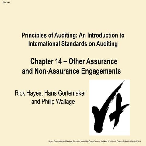 Chapter 14 - Other Assurance and Non Assurance Engagements.ppt