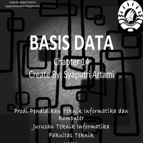 Chapter14(basis data)p | PPT