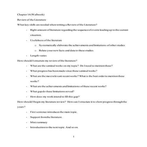 Chapter 14 introduction | PDF