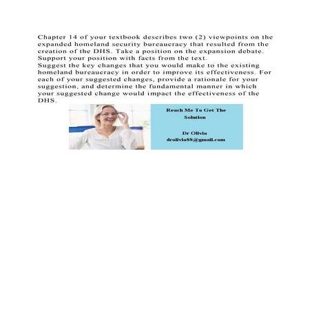 Chapter 14 of your textbook describes two (2) viewpoints on the expa.docx