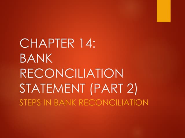 Bank reconciliation.ppt.bose