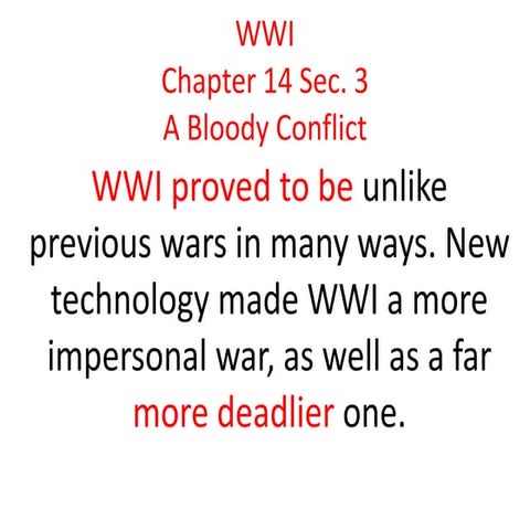 Chapter 14 sec 3 | PPT