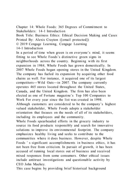 Case Study. Case Study. Case 5.3 The Mei Mei Group A Family Affa.docx