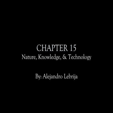 Chapter 15 | PPT