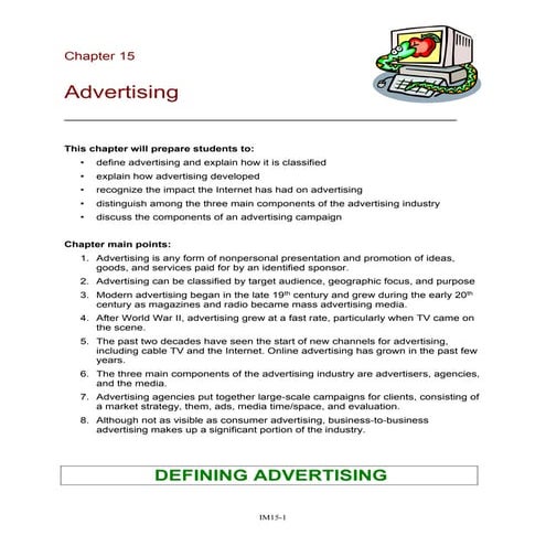 C15 - Advertising | PDF