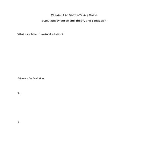 Chapter 15 16 Note Taking Guide | DOC
