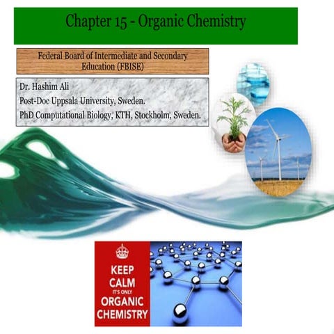 Chapter 15 organic chemistry | PPTX