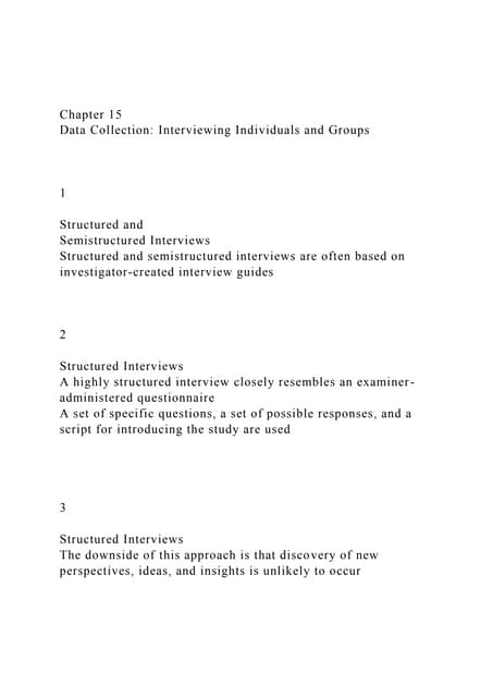 Fact - Finding Techniques | PPT