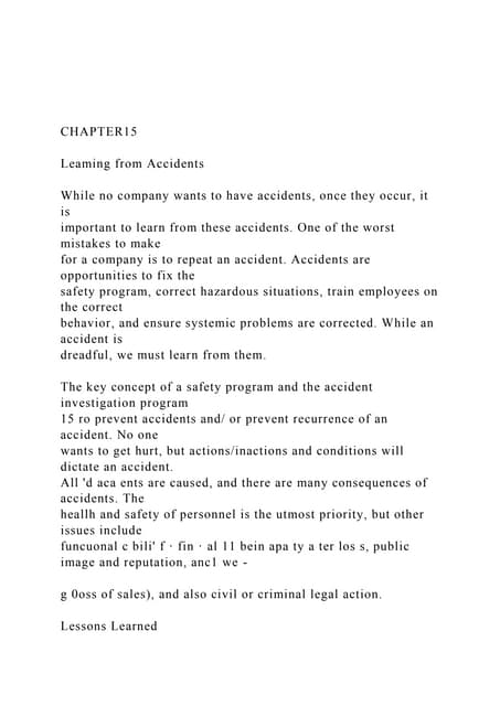 Antioch University New England Safety Analysis | PPT