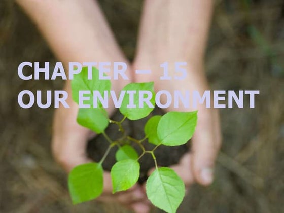 OUR ENVIRONMENT.ppt.pptx class 10 cbse ppt free | PPTX