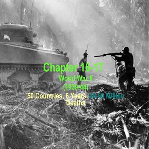 Chapter 16 17 | PPT | Death, Injury, or Military Conflict | Sensitive ...