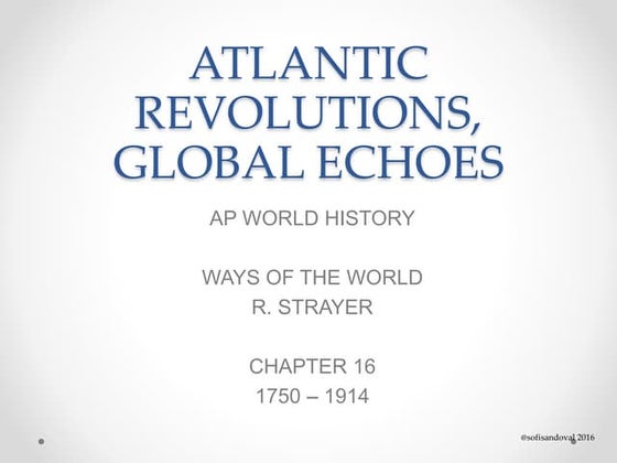 AP World History, Chapter 1: First peoples, first farmers - Ways of the ...