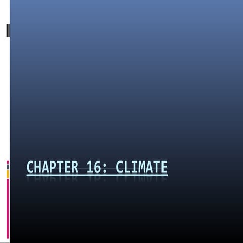 Chapter 16 climate | PPT
