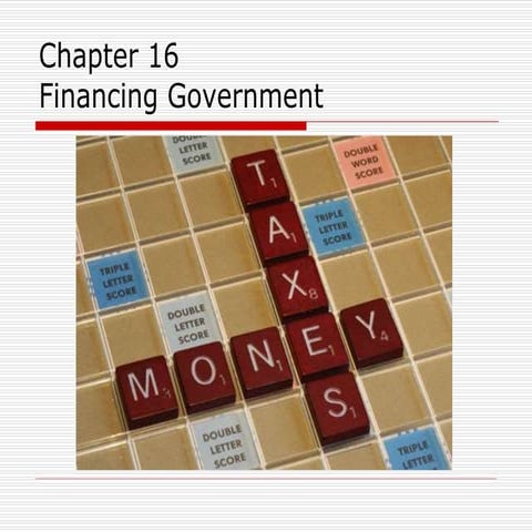 Taxes and Government Spending | PPT
