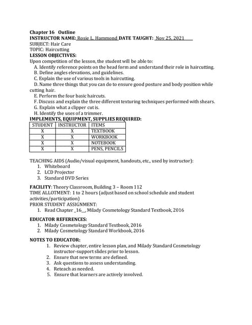 hairdressing | PDF
