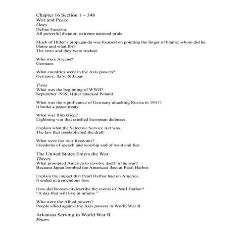 Chapter 16 section 1 | DOC