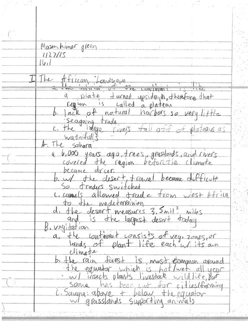 Chapter 16 section 1 outline | PDF