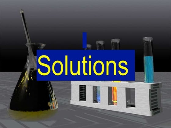 Preparation of standard, normal and molar solutions | PPTX | Chemistry ...