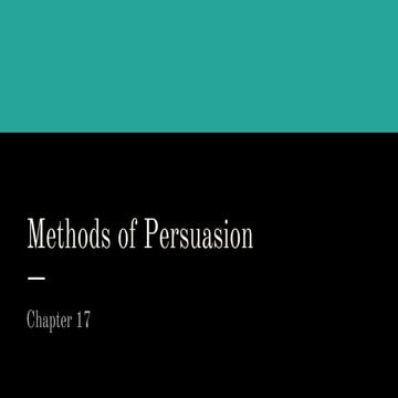 Aristotle's method of persuasion | PPTX