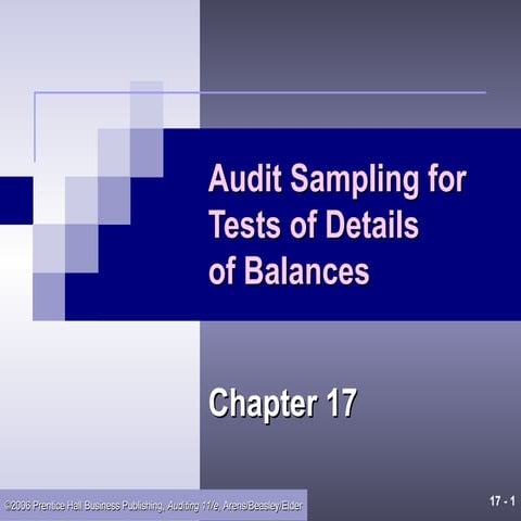 Perform audit testing in excel: Monetary Unit Sampling Method | PPT