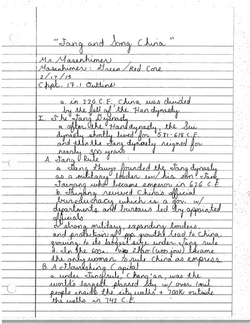 Chapter 16 section 1 outline | PDF