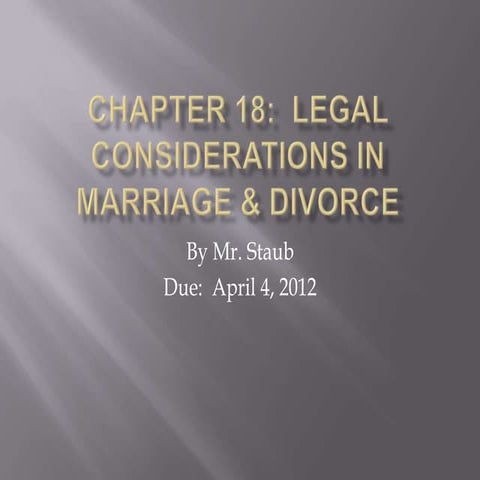 Chapter 18 test slideshow | PPT