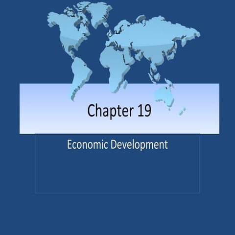 Chapter 19 economic development | PPT