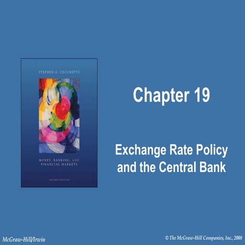 exchange rate policy and the central bank is a tool for central bank ...