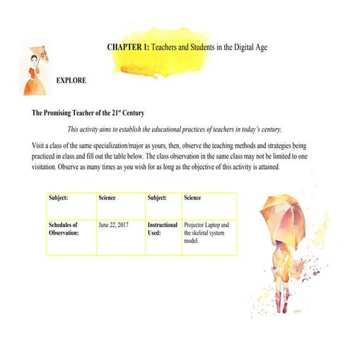 Chapter 1 activity teachers and students in the digital age | DOC