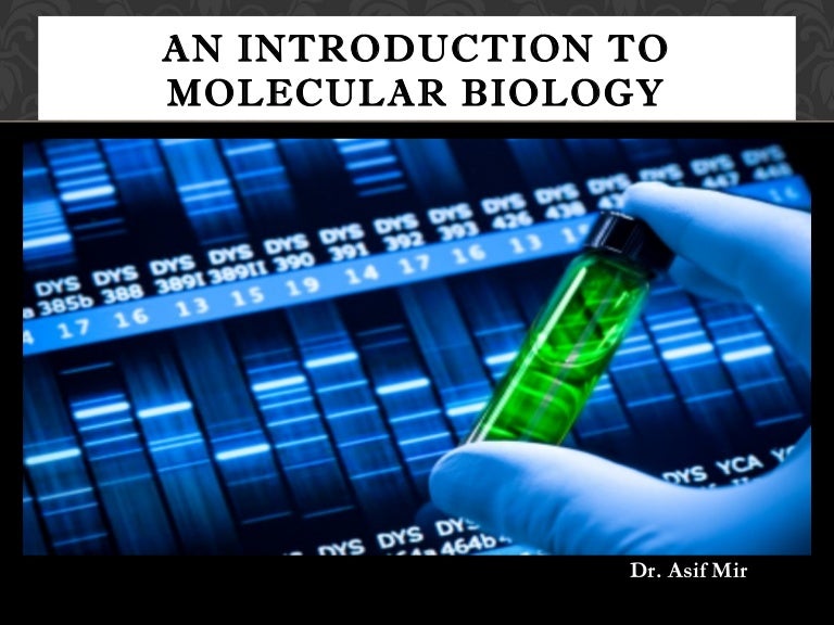 Introduction To Molecular Biology