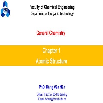 Chapter 1_Atomic Structure_PDF_GENERAL CHEMISTRY | PPT