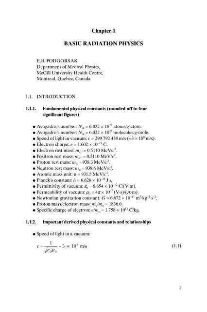 Chapter4 radiation monitoring instruments | PDF | Physics | Science