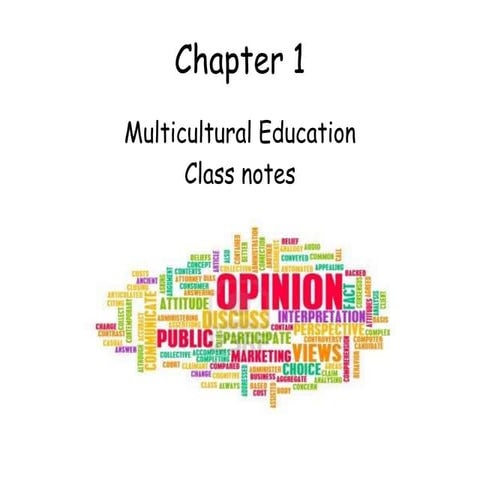 Chapter 1 class notes | PPT