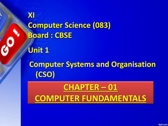 Introduction to computer | PPSX | Computing | Technology & Computing