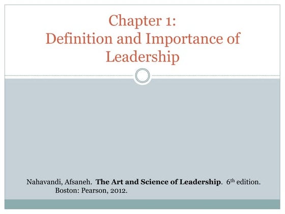 Leadership - pptx | PPT