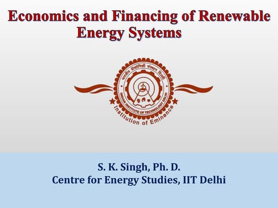 Energy economics ppt | PPTX