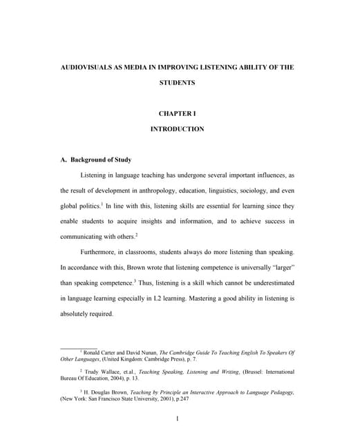 hearing impaired and learning disabled students | PPTX