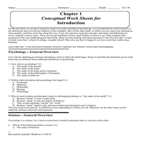 Chapter 1 Homework Revised 112413