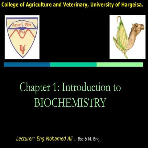 Chapter 1 intro biochem | PPT | Biological Sciences | Science