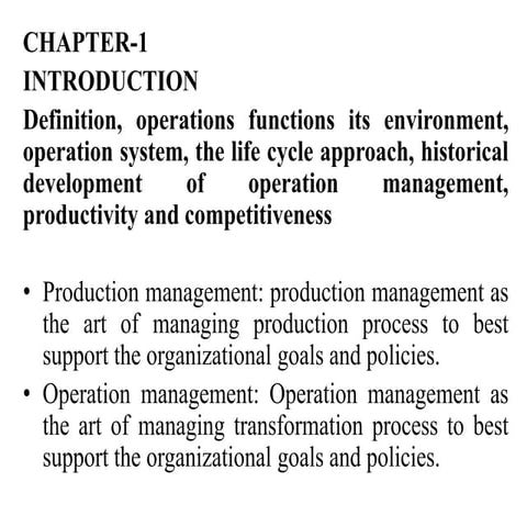 Chapter 1 introduction | PPT