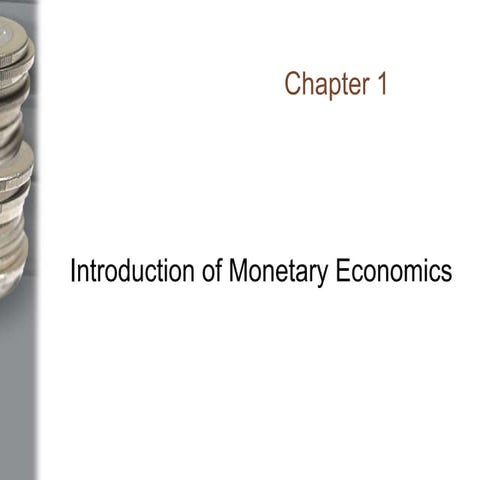 The Introduction of Monetary Economics.. | PPT