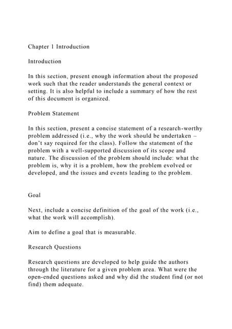 Proposal format | DOC