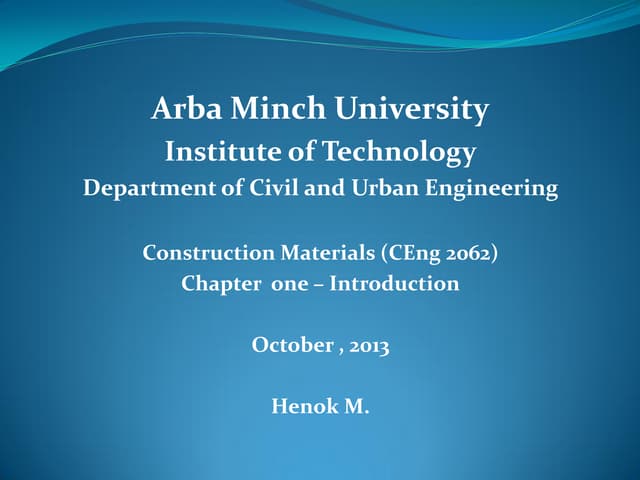 Lecture 1 overview of the construction industry | PPTX