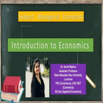 Introduction to economics | PPTX