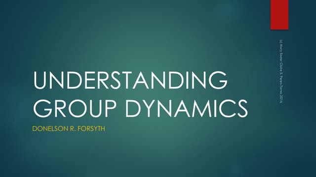 ppt of group dynamics | PPTX