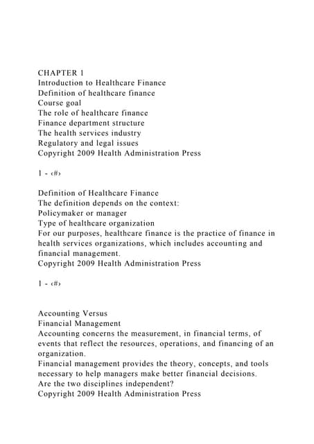 CHAPTER1.introduction to health Economics | PPT